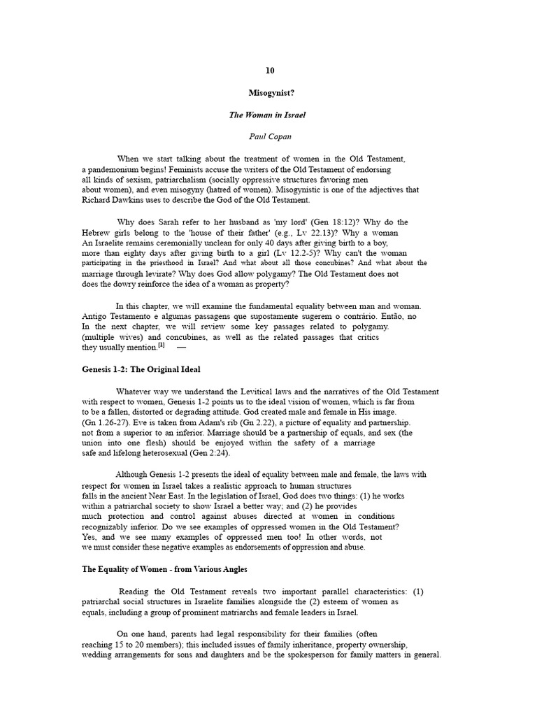 Would God Be A Moral Monster. 3.10. (Paul Copain). 3.10. (Paul Copain) | PDF | Book Of Genesis ...