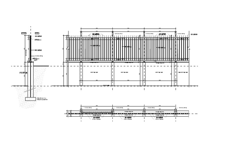 Steel Grille Boundary Wall - Rev 1 | PDF