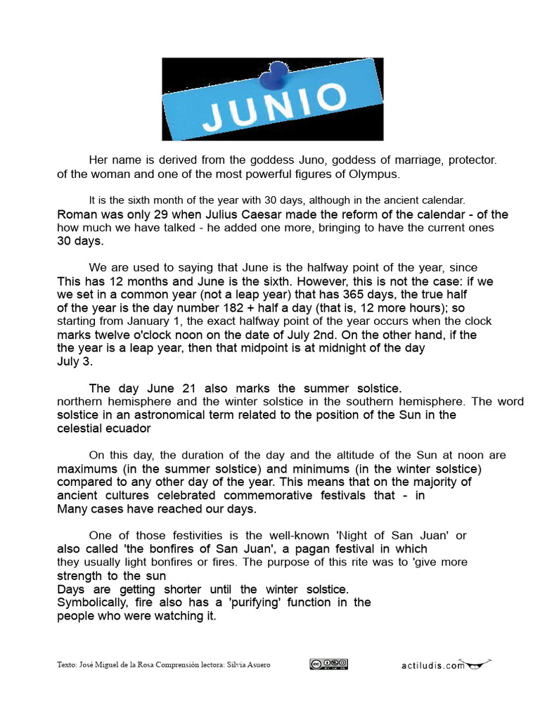 Reading Comprehension June PDF | PDF