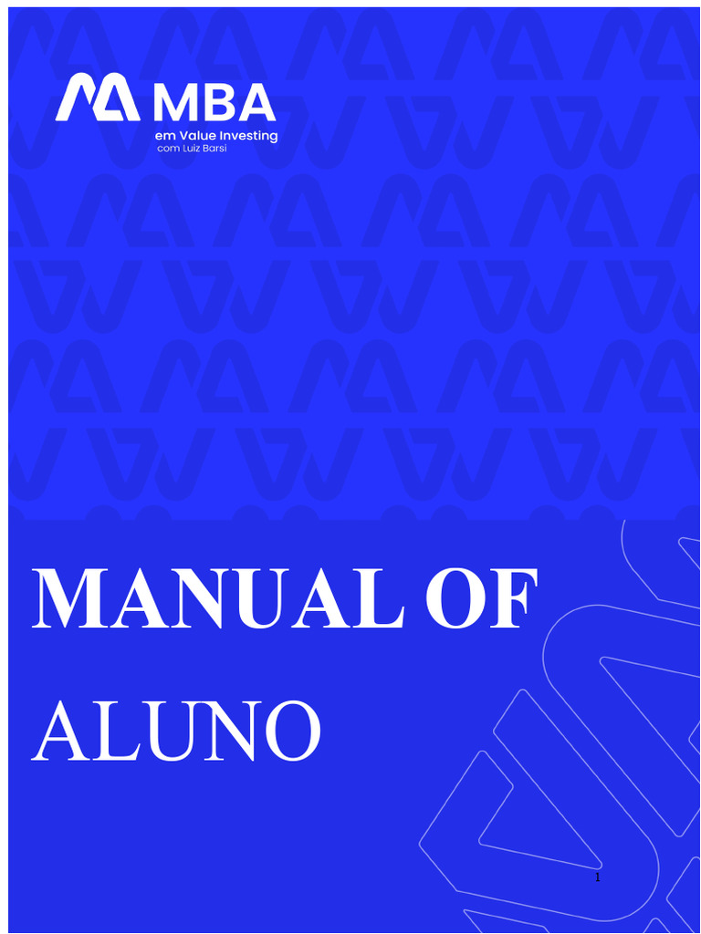 MBA Student Manual Barsi t3 | PDF | Credit Card | Business