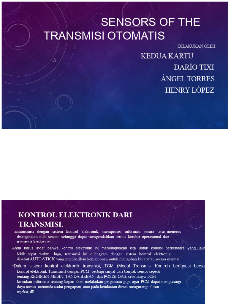 Sensor Transmisi Otomatis | PDF