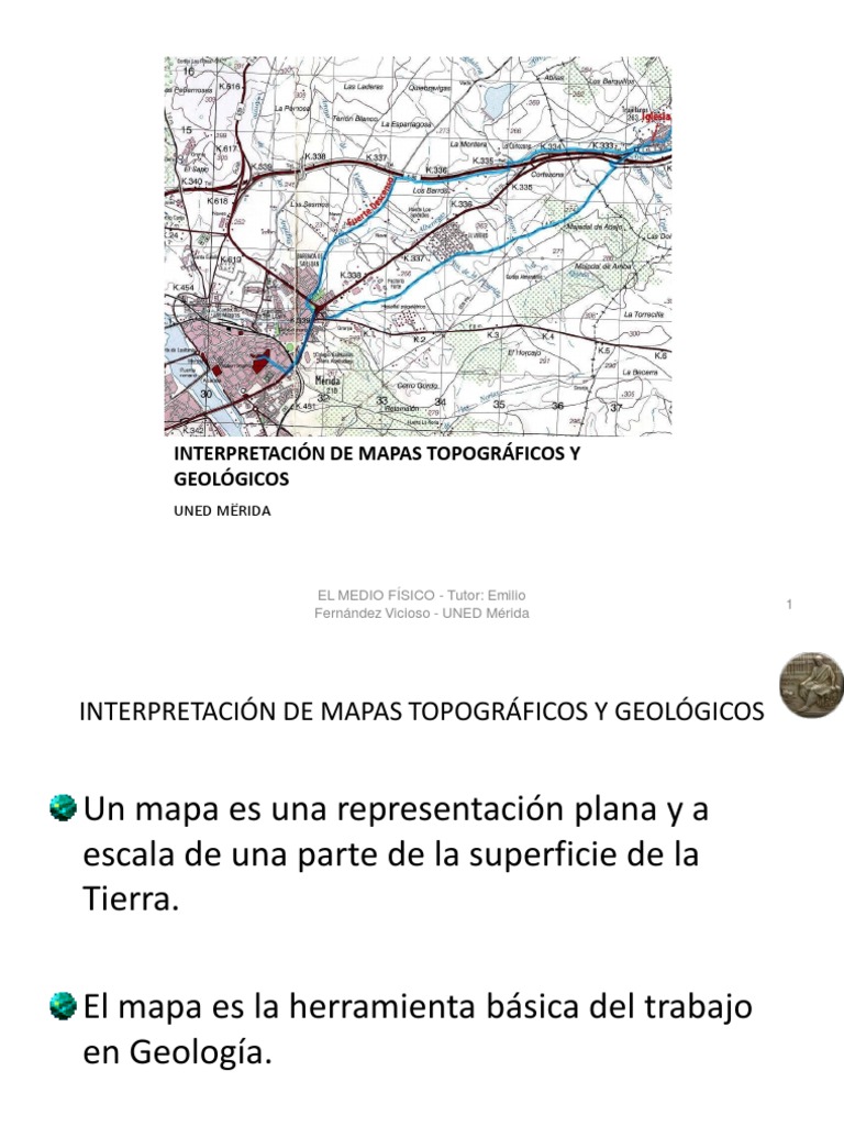 Interpretación de Mapas Topográficos | PDF | Mapa | Esfera