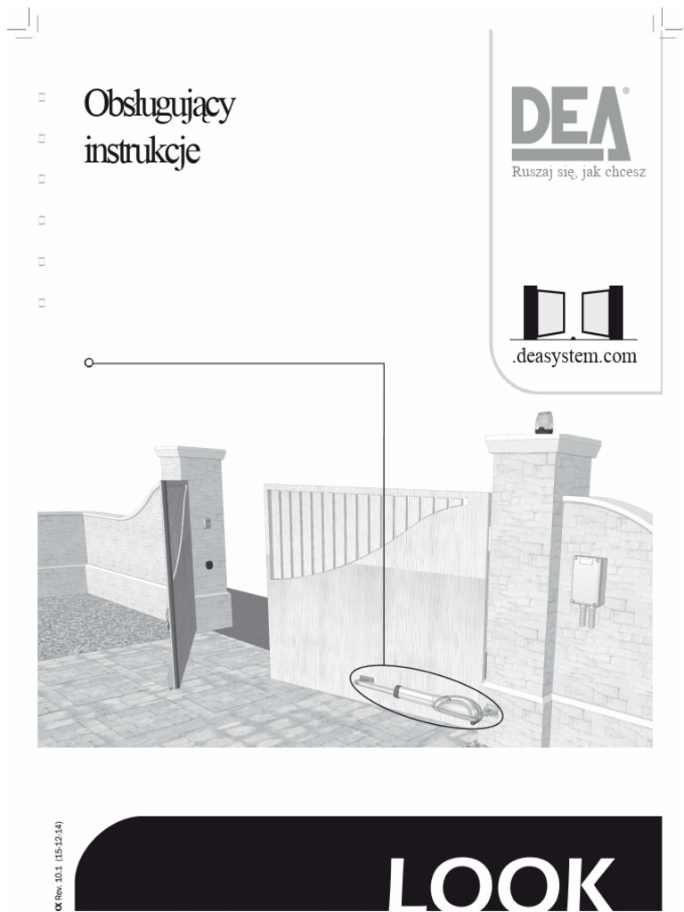 DEA Look Swing Gate Manual | PDF