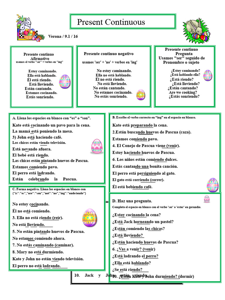 1636507682_542883_TIEMPO_PRESENTE_CONTINUO | PDF