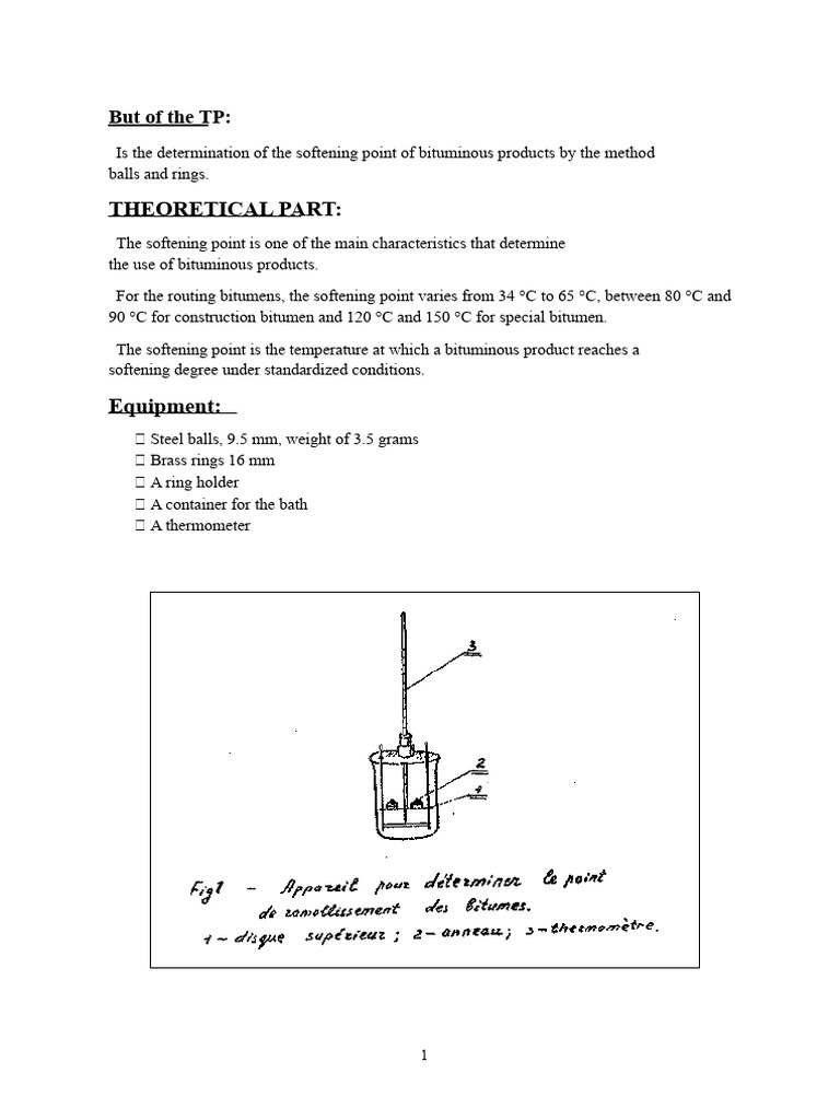 Softening Point | PDF