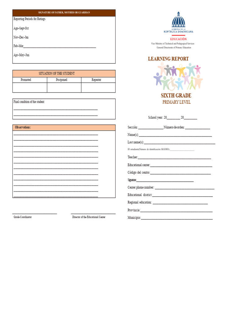IDA 6th grade of Primary Level 23-24_050923 | PDF | Intelligence ...