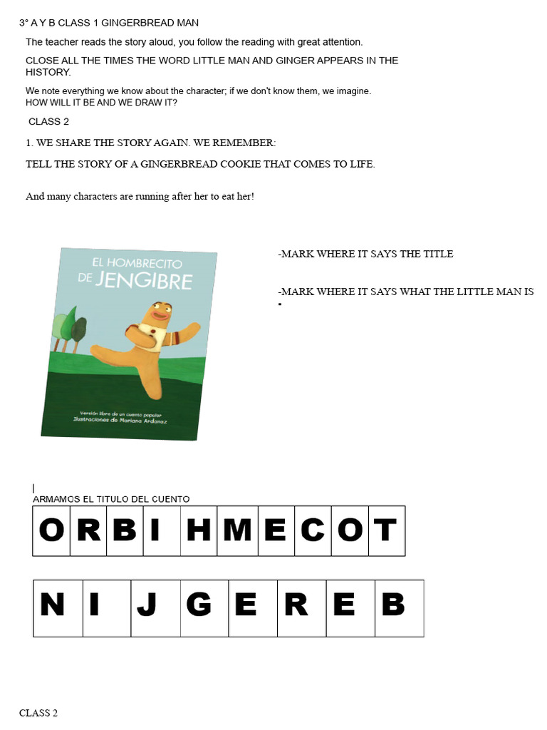 Gingerbread Man | PDF