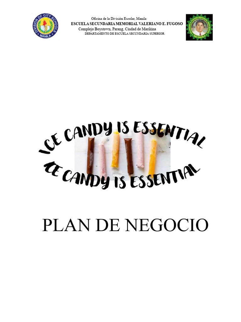 Leanne Beciete Tvl 12 Plan de Negocios (1) | PDF | Helado | Marketing