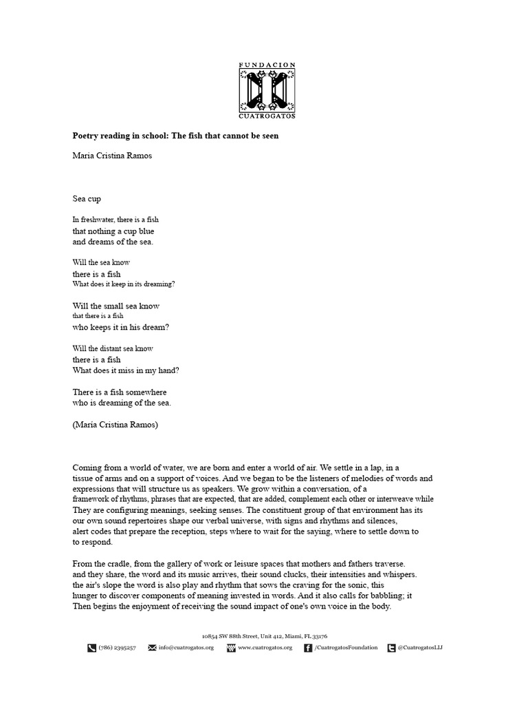 Exploring Poetry's Role in Education | PDF | Poetry | Imagination