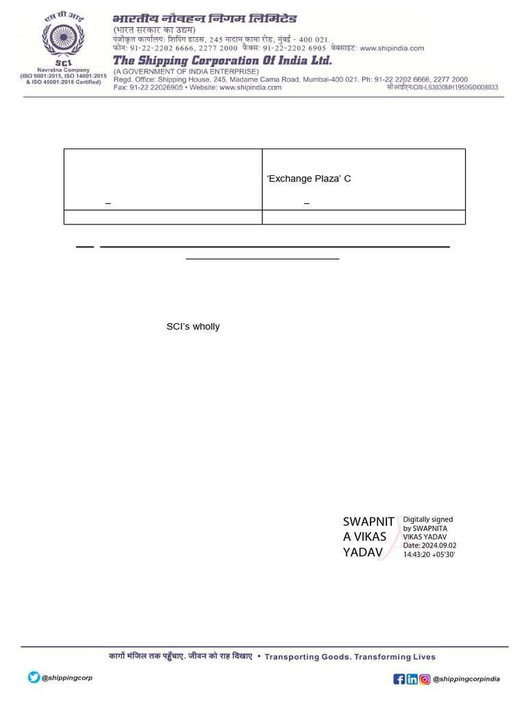 Sub: Disclosure Under Regulation 30 of SEBI (Listing Obligations and ...