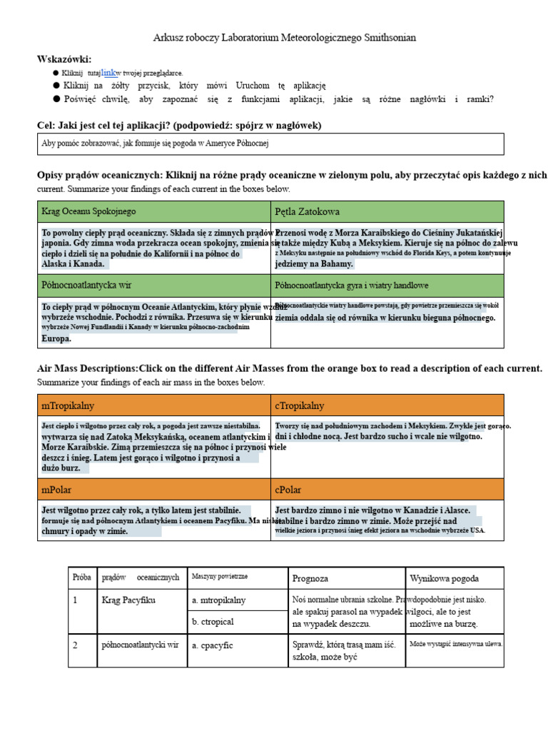 Laboratorium Pogodowe Smithsonian | PDF