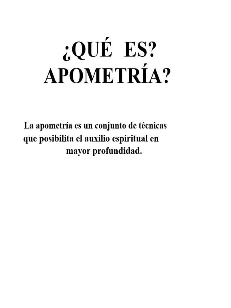 Introducción a la Apometría Espiritual | PDF | Importar | Física