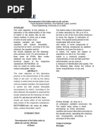 Peroxide Value Determination in Oils | PDF | Titration | Chemistry