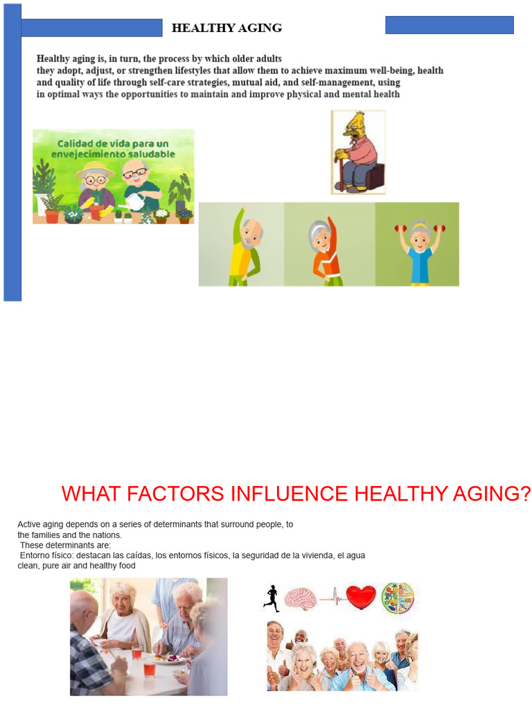 healthy aging | PDF | Ageing | Well Being