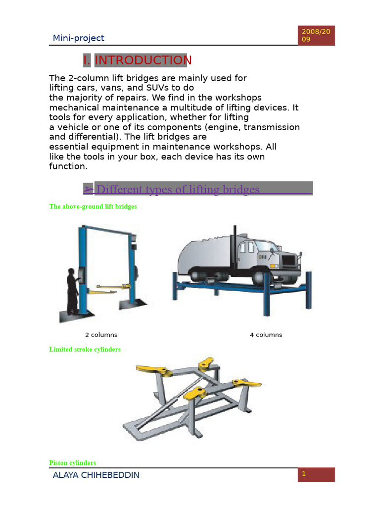 Lifting bridges | PDF | Elevator | Gear