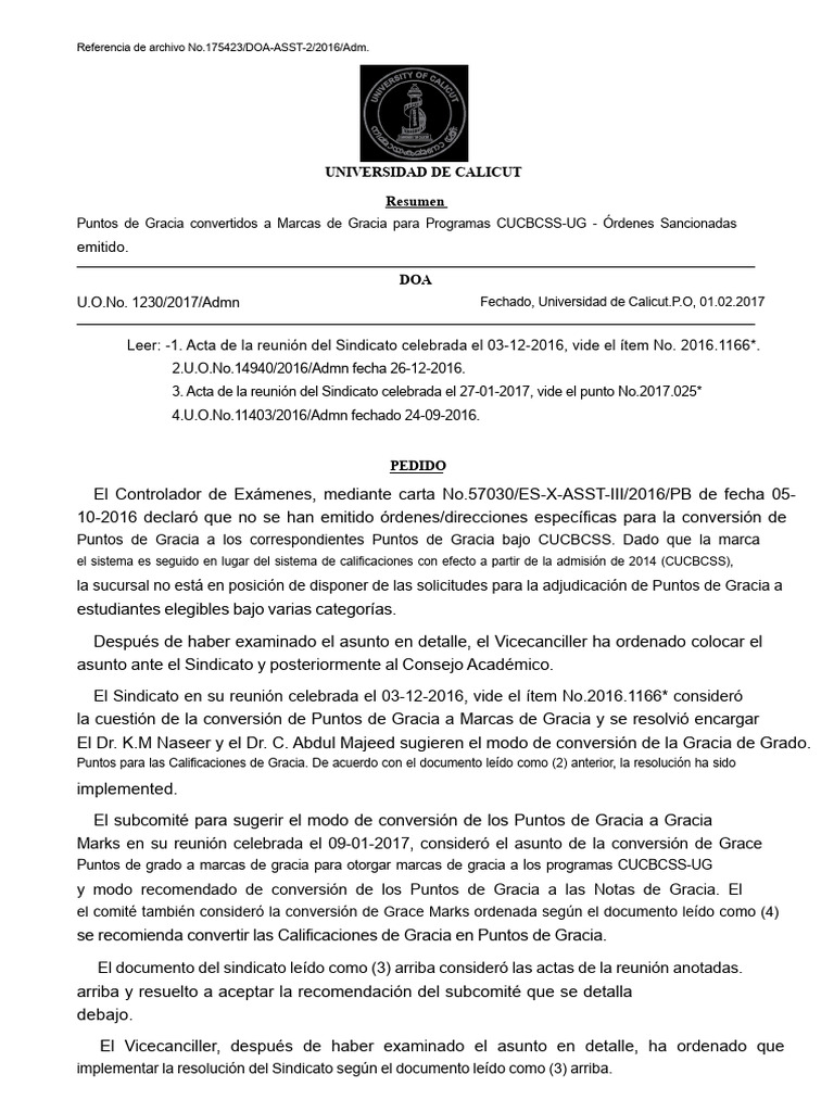 Carta de Solicitud de Puntos Extra | PDF