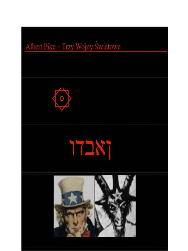 Albert Pike Three World Wars | PDF