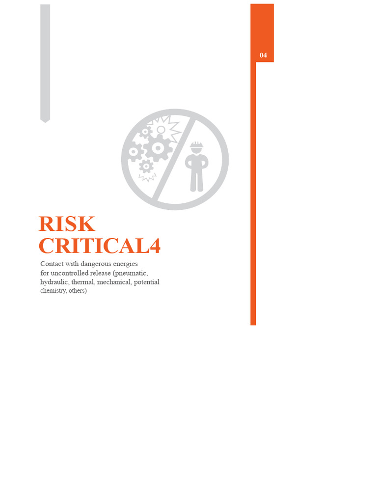 Critical Risk No. 4 CODELCO | PDF | Risk | Access Control