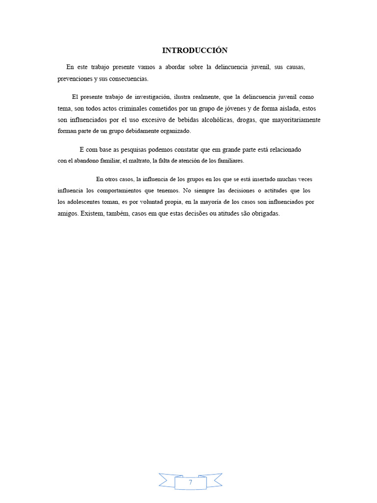 Delincuencia Juvenil en Angola | PDF | La delincuencia juvenil | Comportamiento