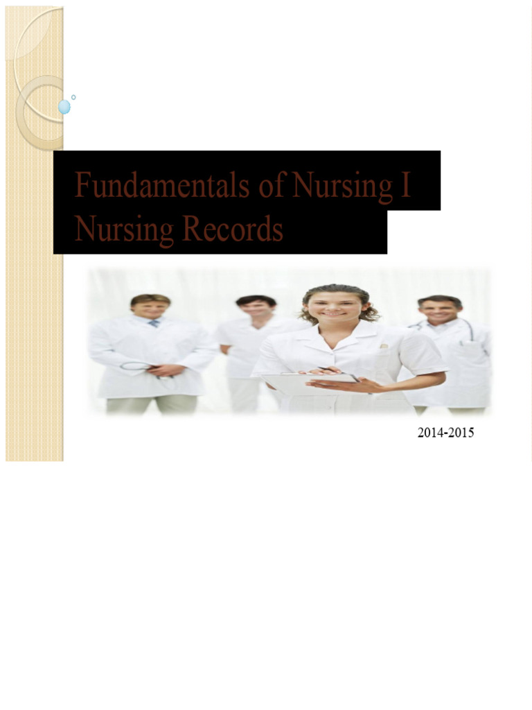 FEI-Nursing Records | PDF | Intravenous Therapy | Clinical Medicine