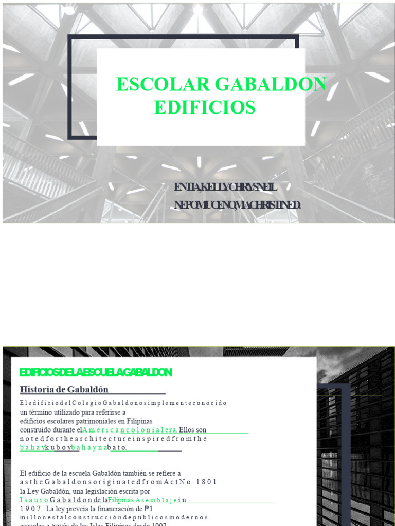 Historia y arquitectura de Gabaldón | PDF | Diseño arquitectonico ...