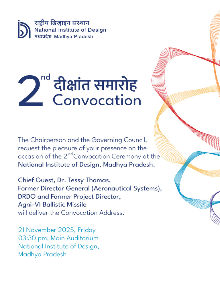 Invitation 2nd Convocation | PDF
