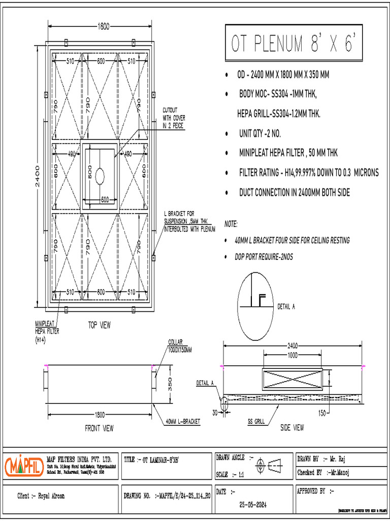 Ot Laminar 8x6-Model | PDF