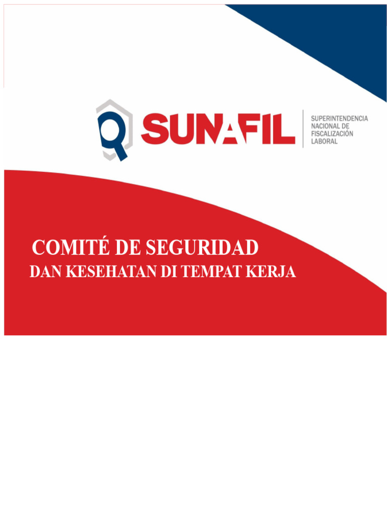 Komite Keselamatan dan Kesehatan Kerja | PDF