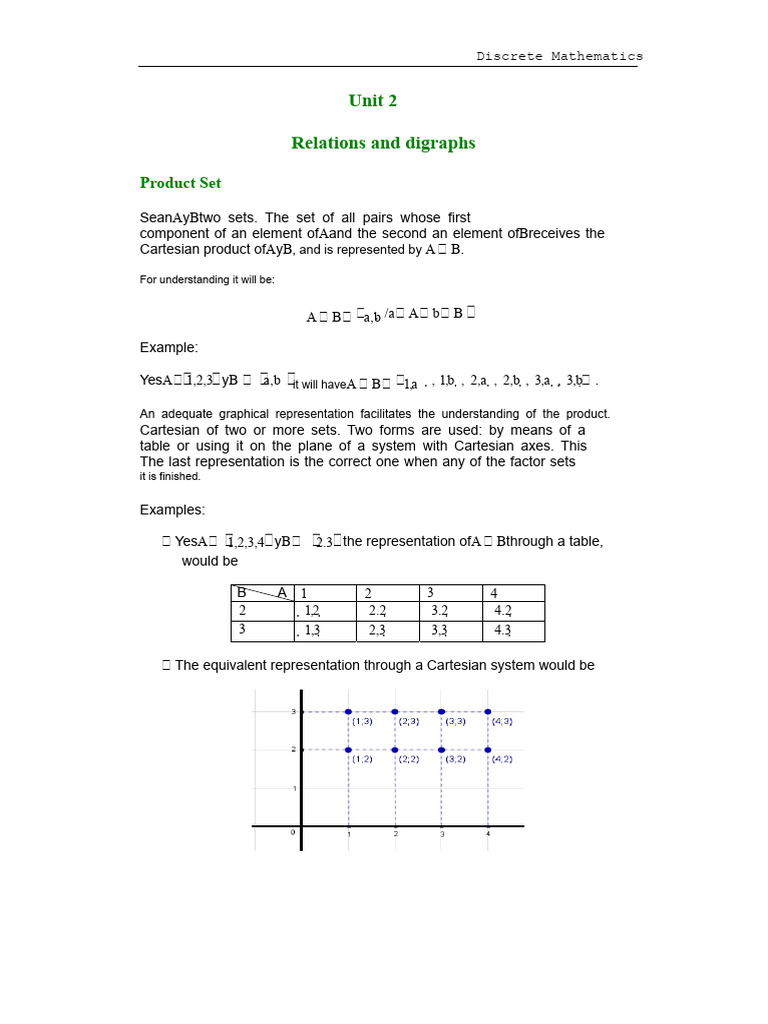 Relationships and Digraphs | PDF | Vertex (Graph Theory) | Mathematical ...