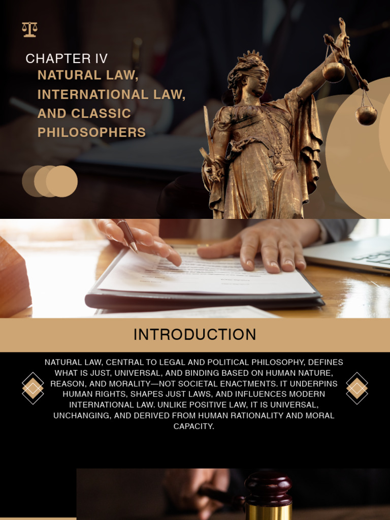 Natural Law and Philosophical Foundations | PDF | Natural Law | Reason