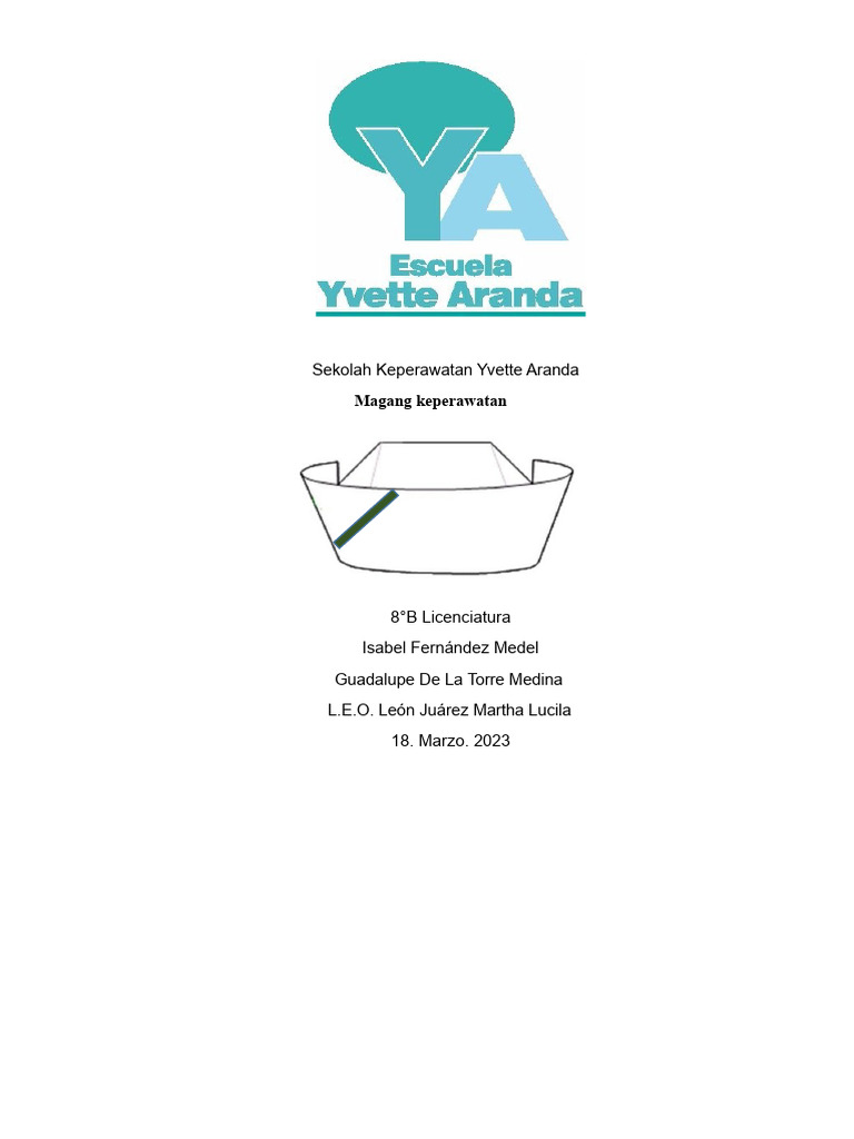 Magang Keperawatan di Sekolah Yvette Aranda | PDF