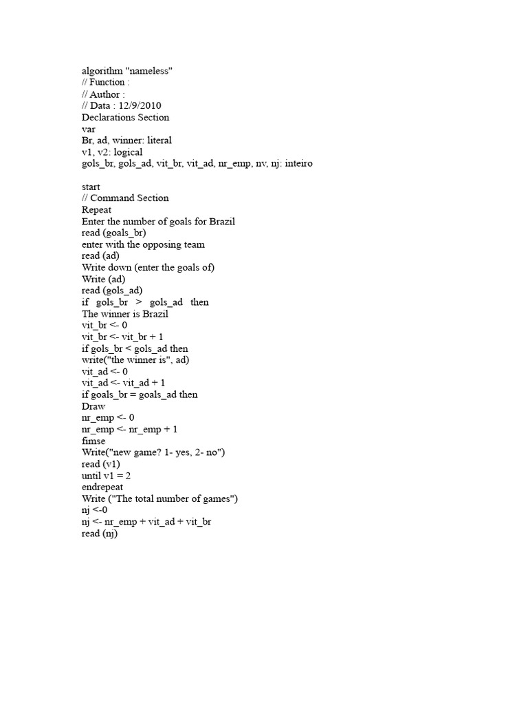 Football Match Algorithm | PDF