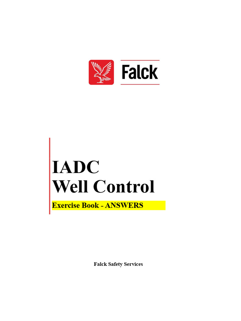 Well Control Exercise Answers Guide | PDF