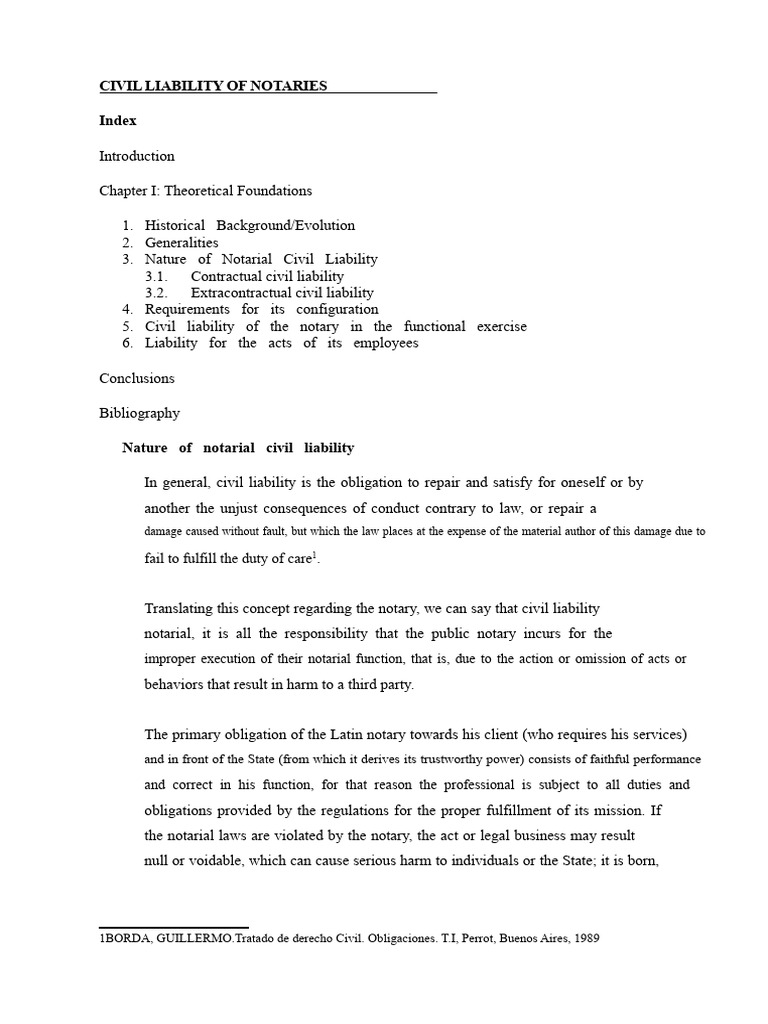 Notarial Civil Liability Explained | PDF | Negligence | Legal Liability