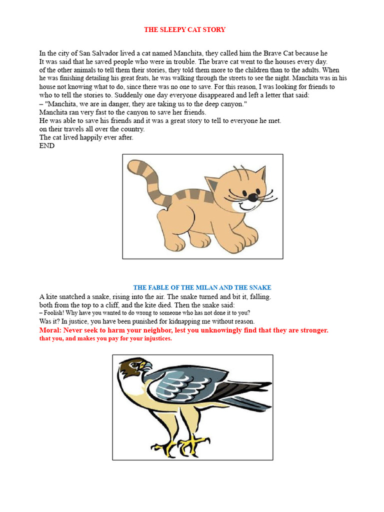 1 Short Story, Fable, Legend, Anecdote | PDF