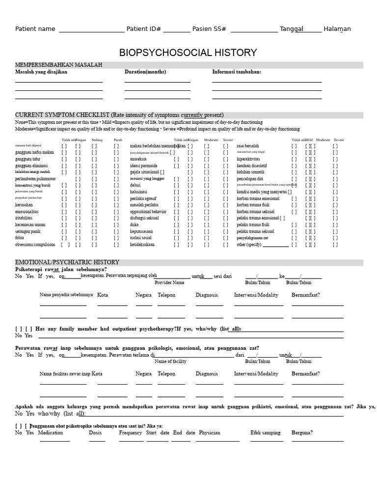BioPsychoSocial Jongsma | PDF