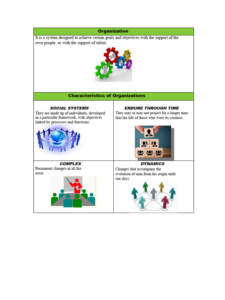 Characteristics of Effective Organizations | PDF