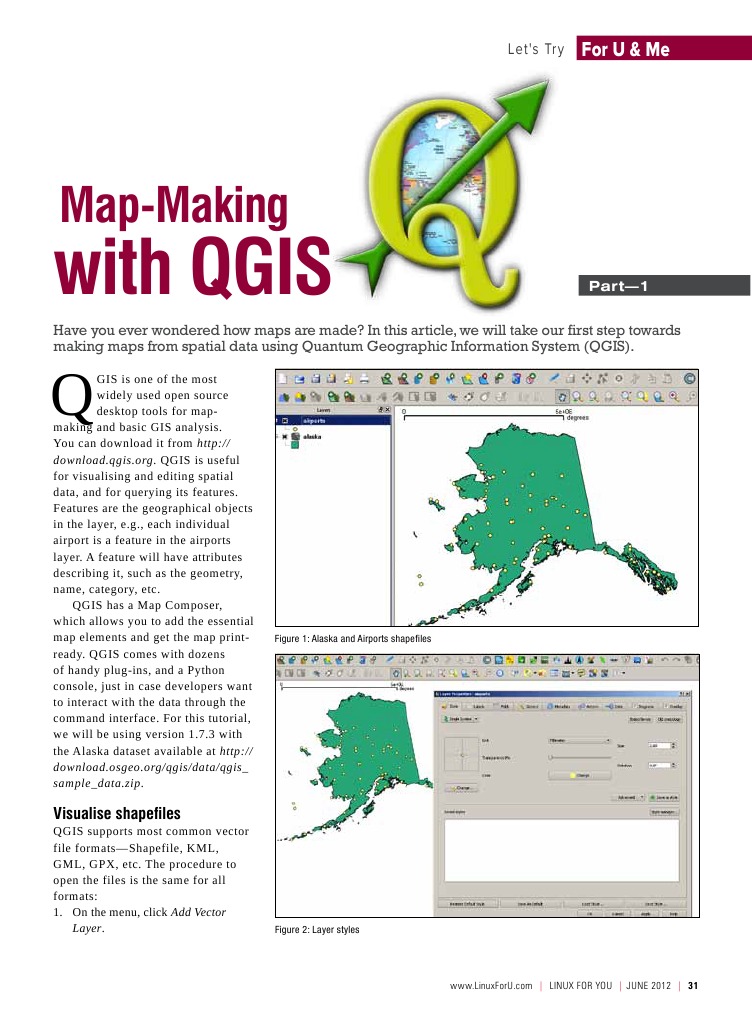 Map Making With QGIS - Part I | PDF | Geographic Information System ...