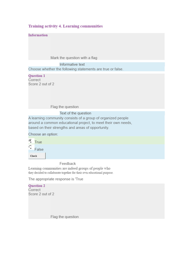 Understanding Learning Communities | PDF | Educational Technology ...
