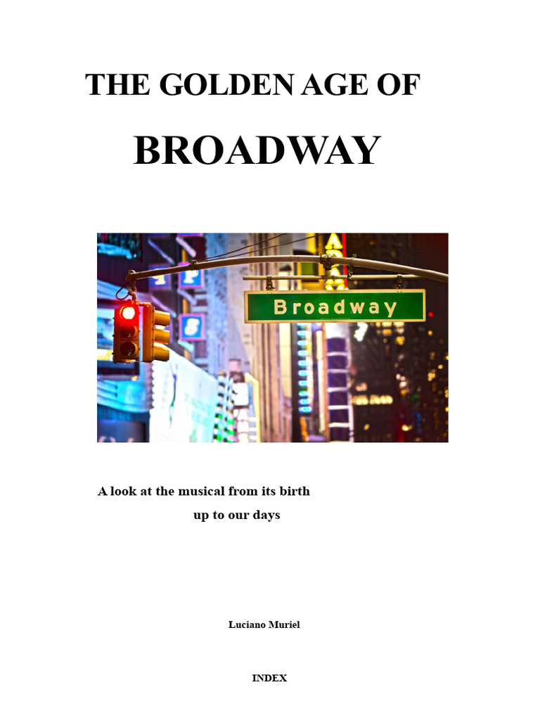 The Evolution of Broadway Musicals | PDF | Musical Theatre | Performing ...