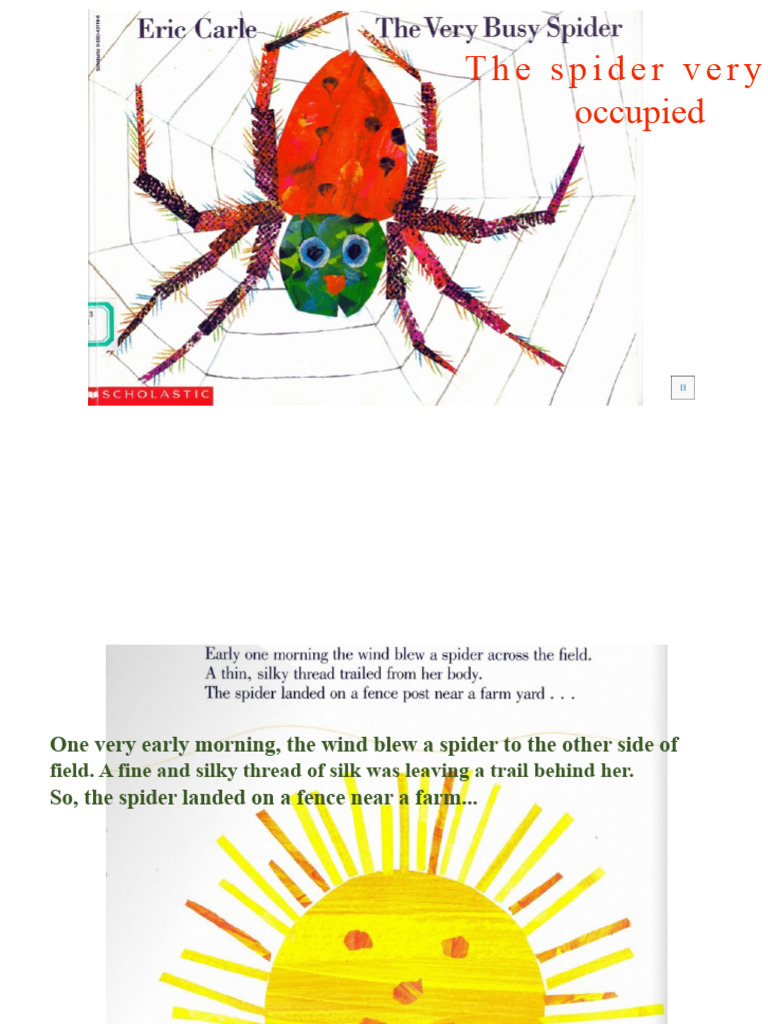 THE VERY BUSY SPIDER | PDF