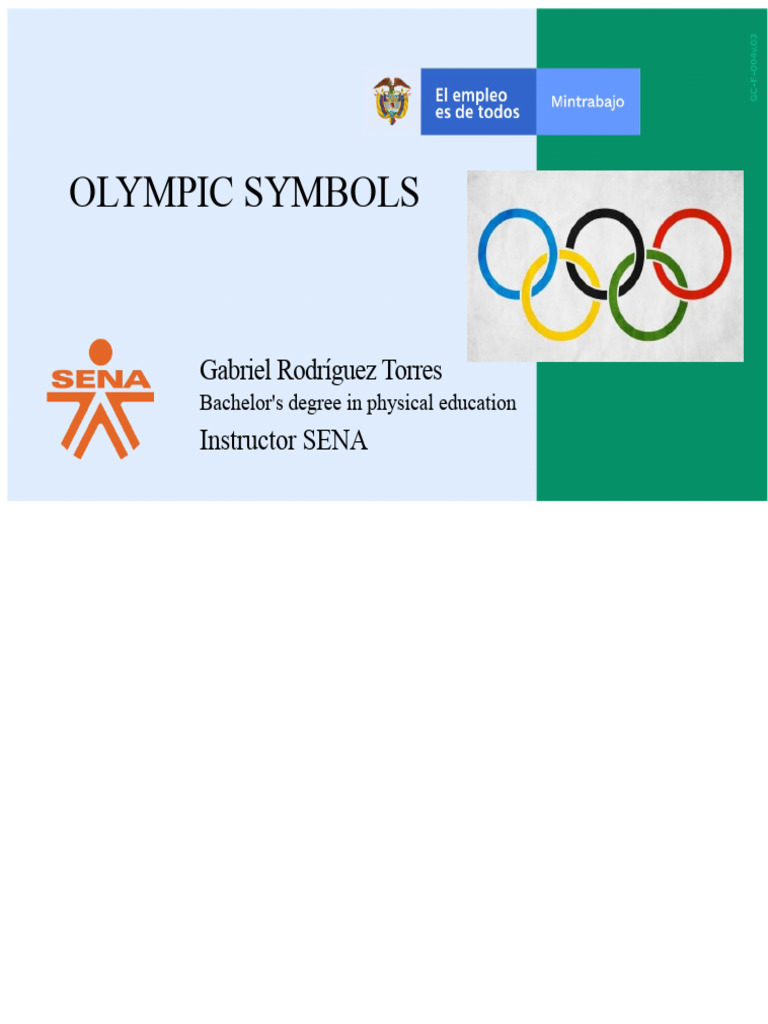 Olympic Symbols | PDF | Olympic Games | Multi Sport Events
