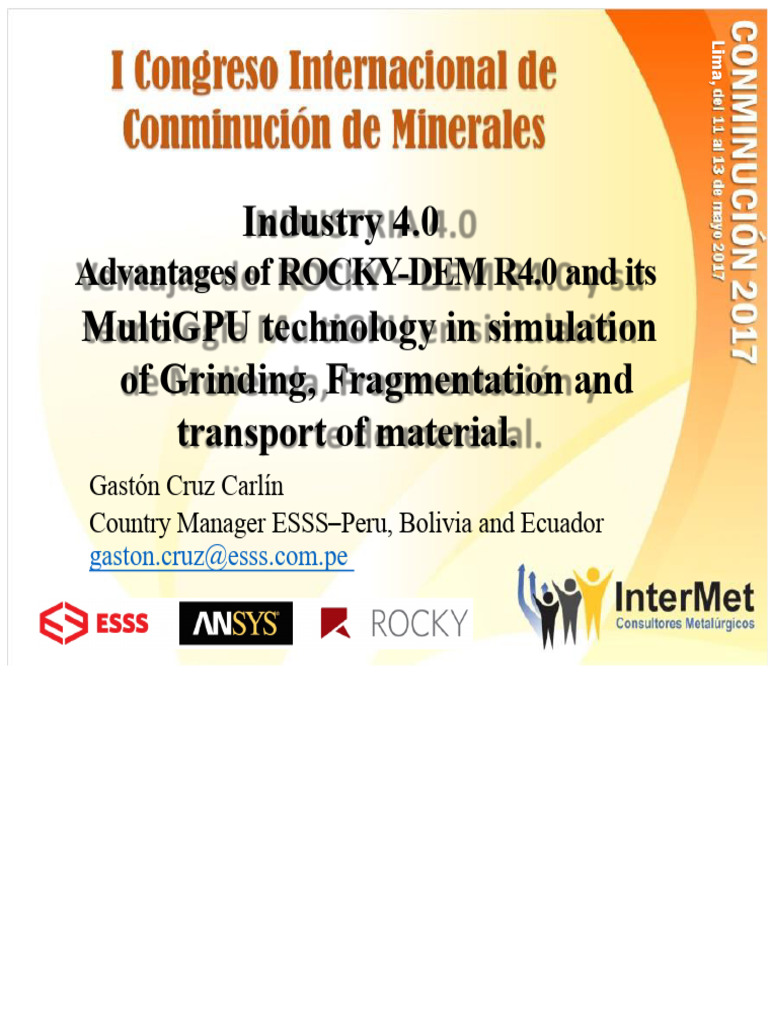 ROCKY-DEM R4.0: MultiGPU Simulation Benefits | PDF | Simulation ...