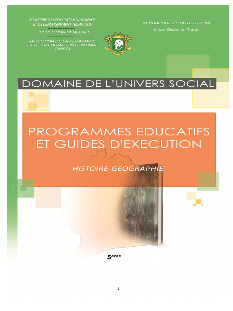 HISTGEO 5eme PDF | PDF