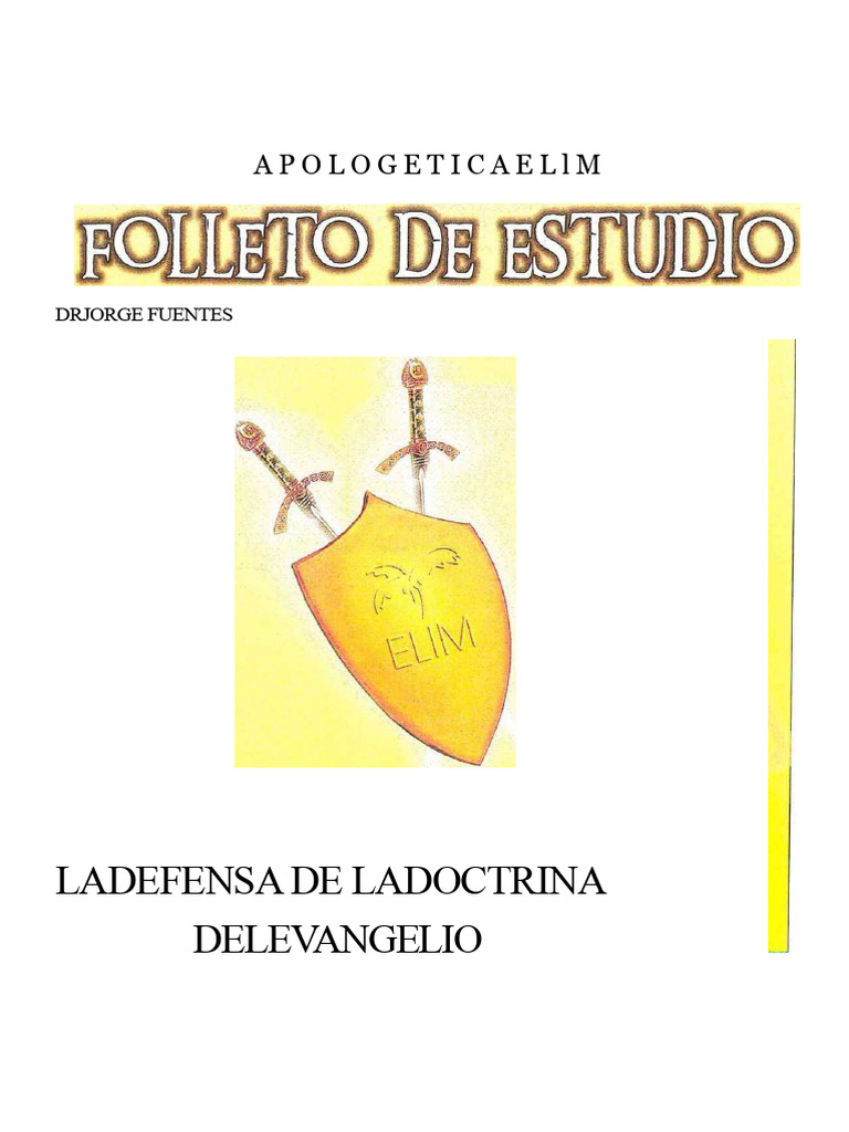 Apologetyka Elim | PDF