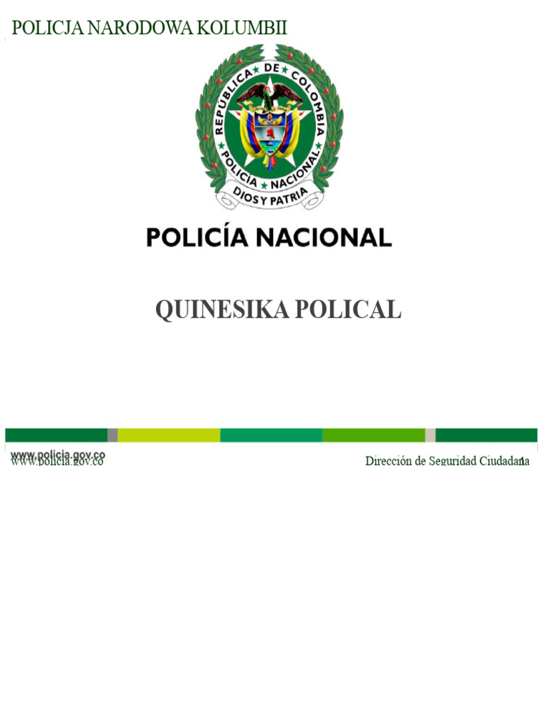 Kinesika Policyjna | PDF