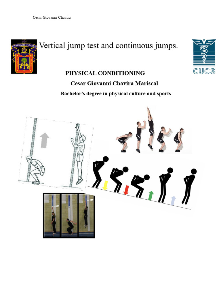 Vertical Jump Test and Continuous Jumps | PDF