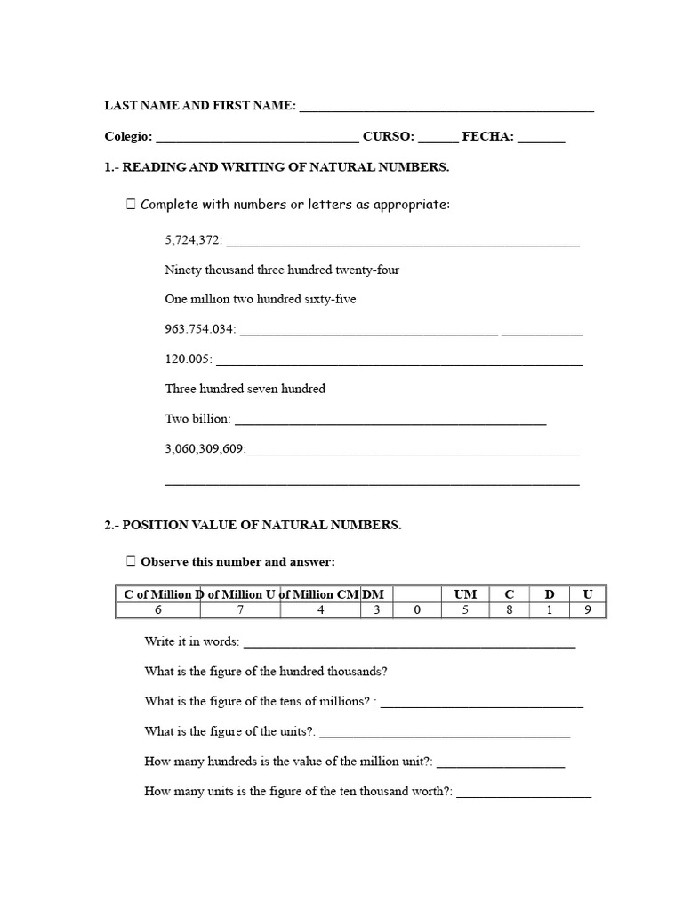 Mathematics Exercises 6th Grade Primary | PDF | Area | Polygon