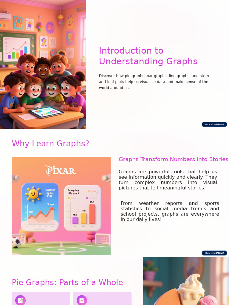 Introduction To Understanding Graphs | PDF | Pie Chart