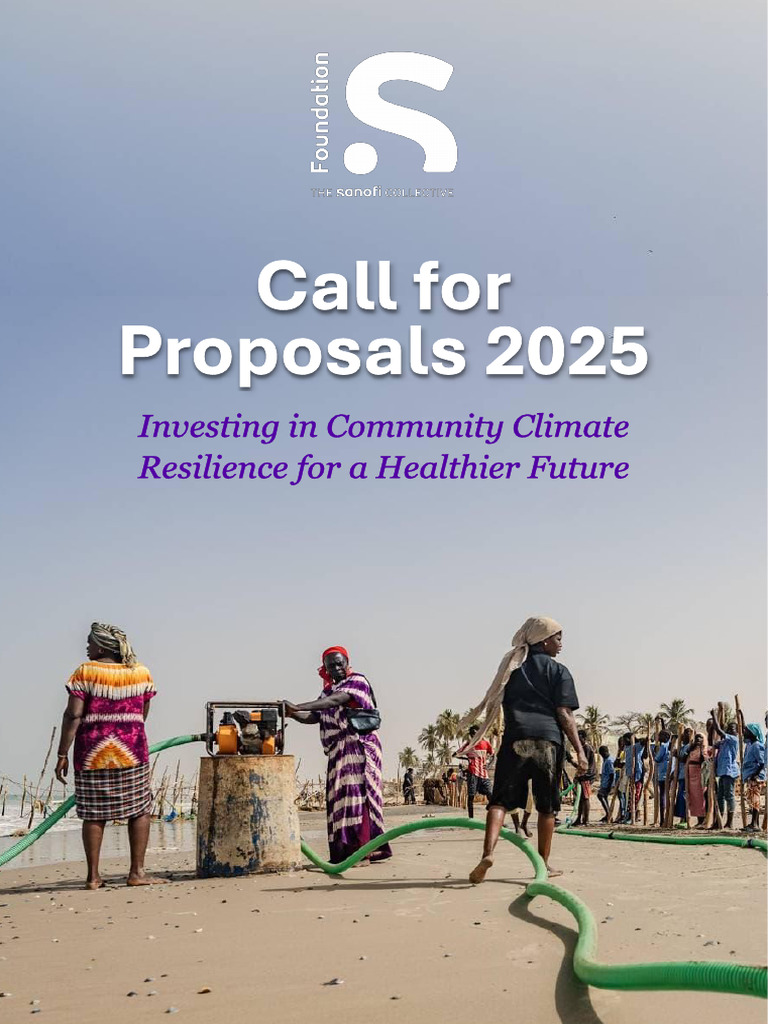 2025 Call For Proposals ENGLISH | PDF | Climate Resilience | Climate Change